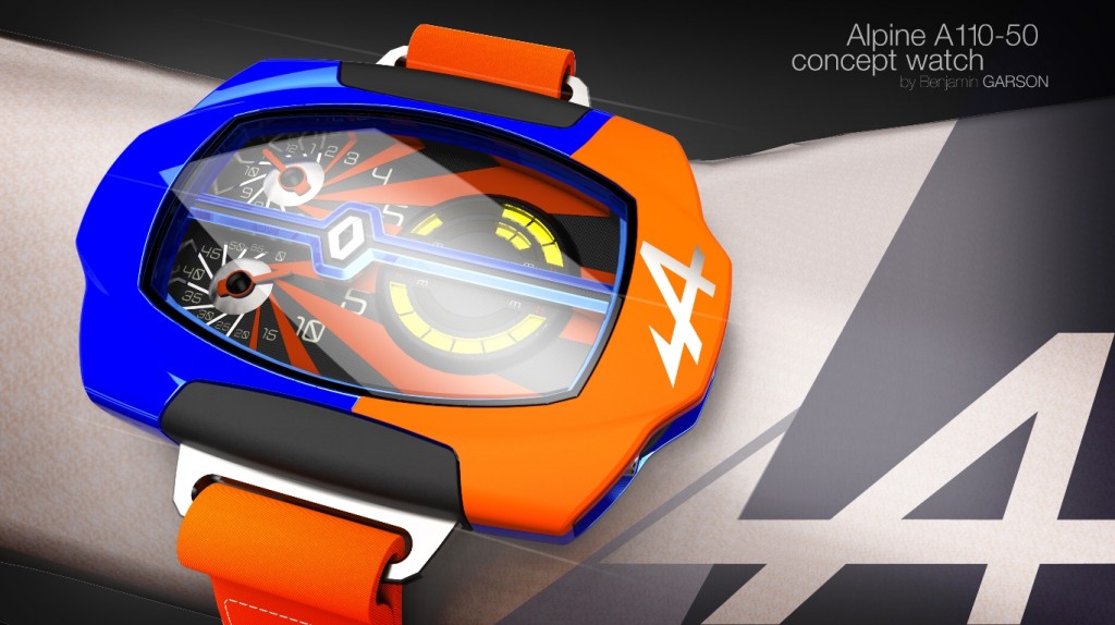Alpine A110-50 Concept Watch de Benjamin Garson