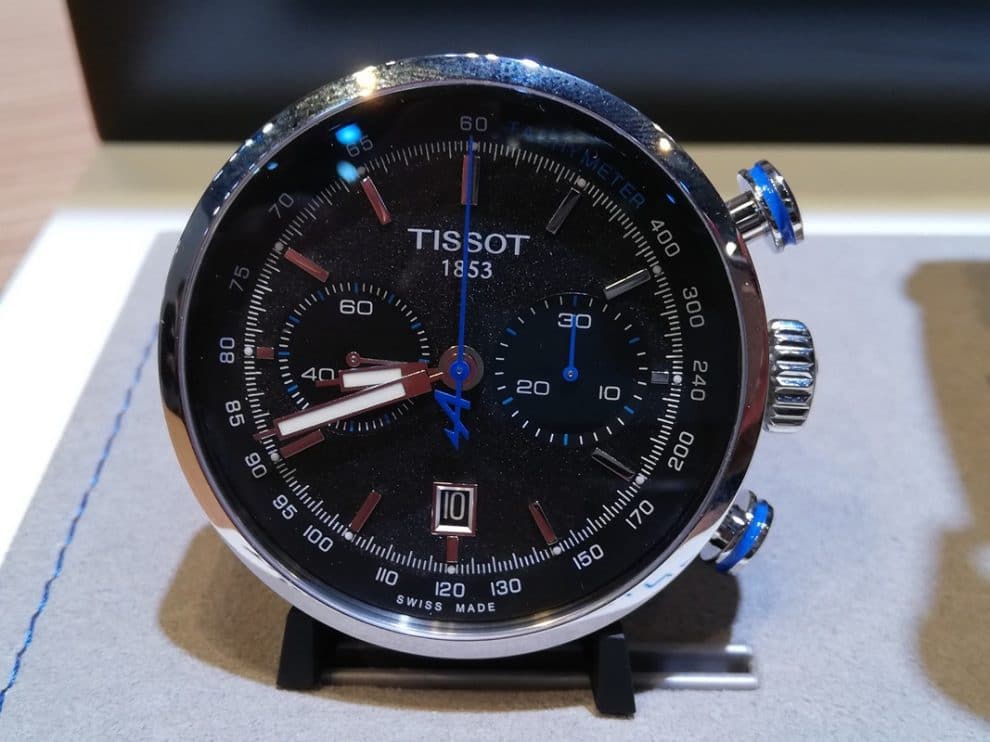 Mondial de L'Auto 2018 : Présentation des montres Tissot Alpine "On ...