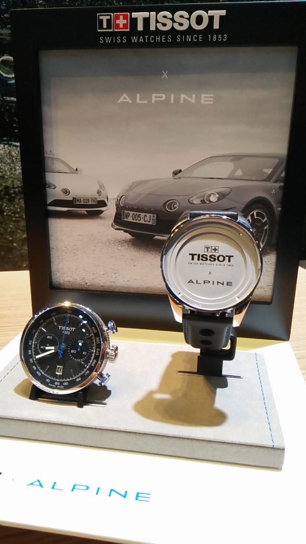 Mondial de L'Auto 2018 : Présentation des montres Tissot Alpine "On ...