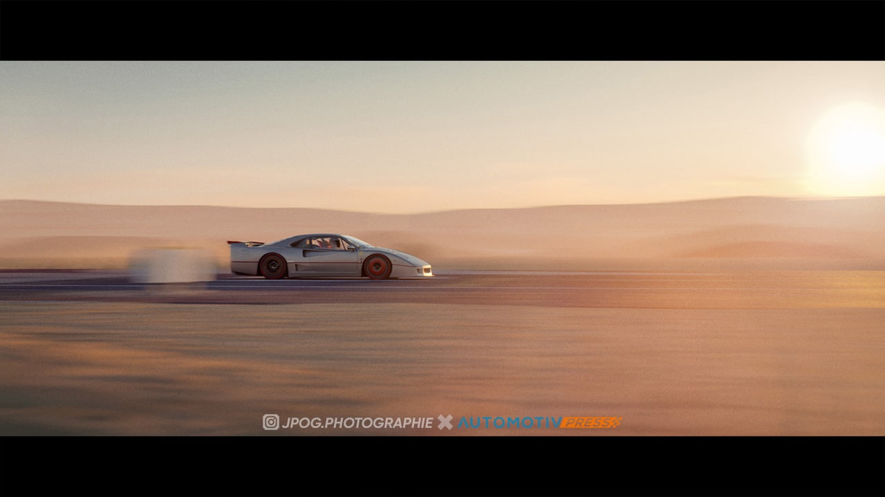 Retour vers le futur : Ferrari F40 Coda Lunga (Longtail) - AUTOMOTIV PRESS