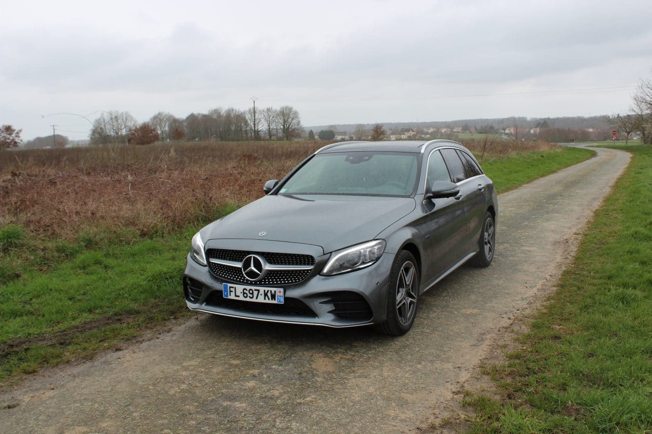 Essai Mercedes-Benz C 300de break AMG Line : Diesel hybride plug-in ...