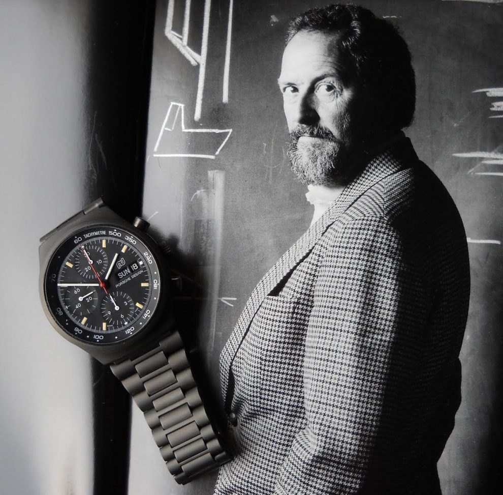 Réédition du Chronographe 1 pour les 50 ans de Porsche Design, célébré ...