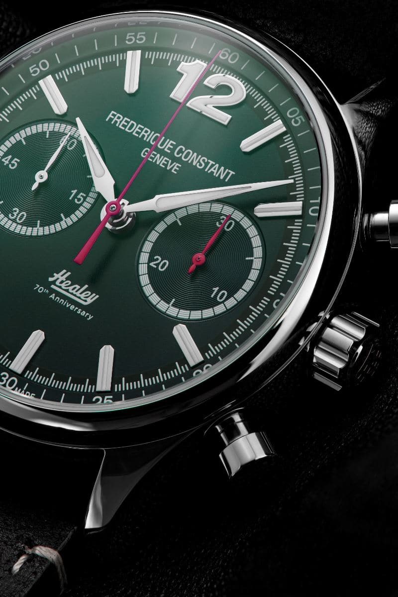 Frédérique Constant Vintage Rally Healey Chronographe : 70 ans d'Austin ...