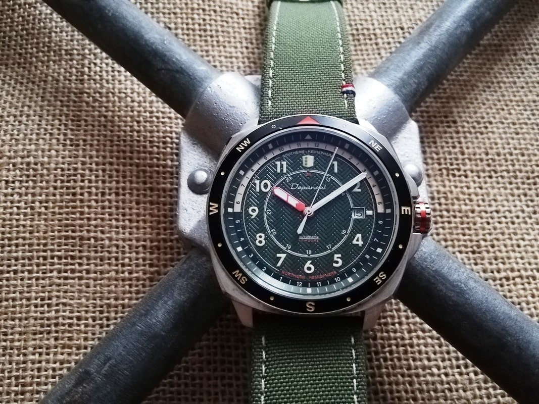 Revue de la montre Depancel Série-P Offroad Khaki - AUTOMOTIV PRESS