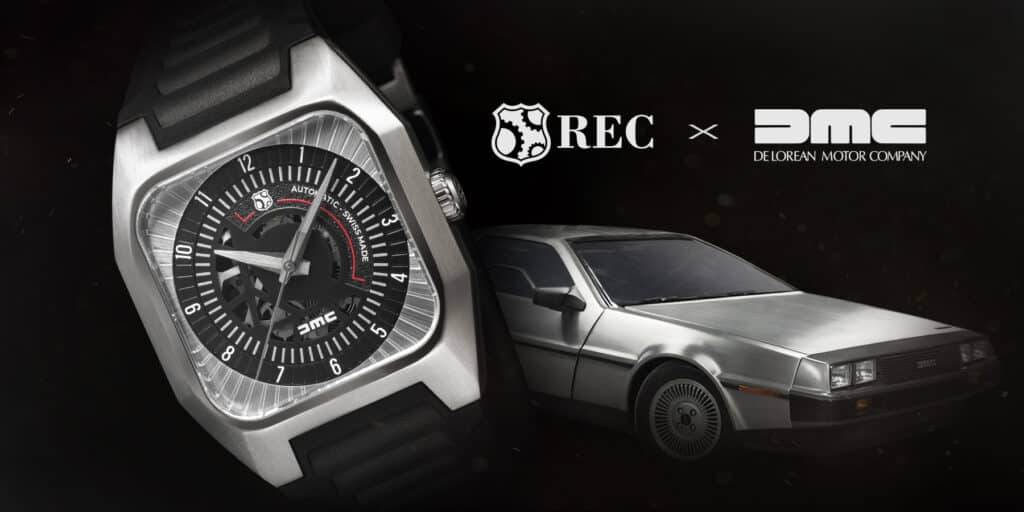 REC Watches SPX DeLorean : DMC-12 au poignet ! - AUTOMOTIV PRESS