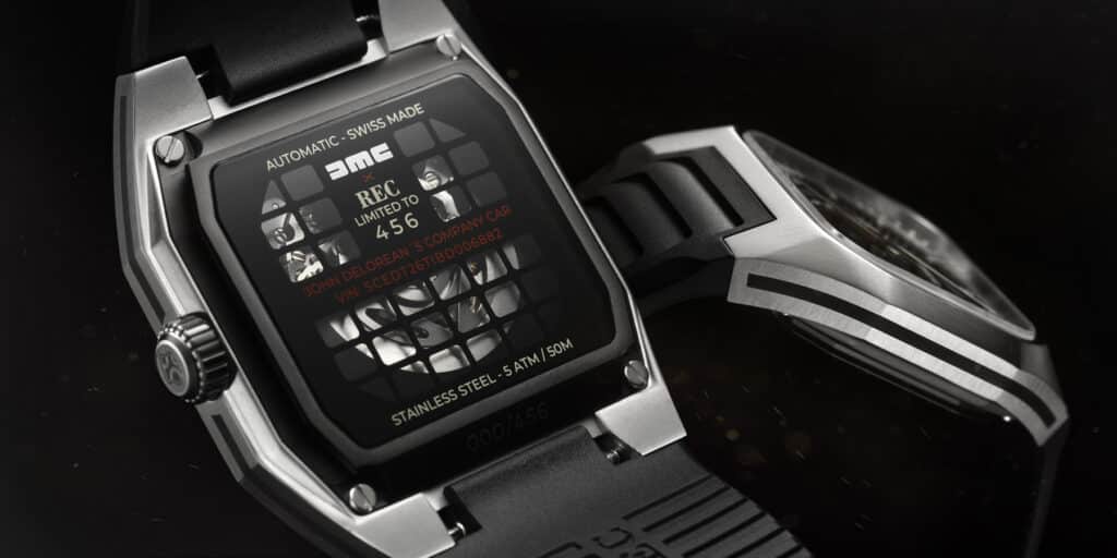 REC Watches SPX DeLorean : DMC-12 au poignet ! - AUTOMOTIV PRESS