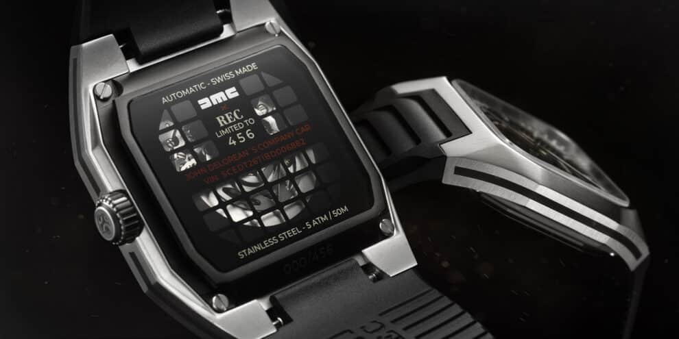 REC Watches SPX DeLorean : DMC-12 au poignet ! - AUTOMOTIV PRESS