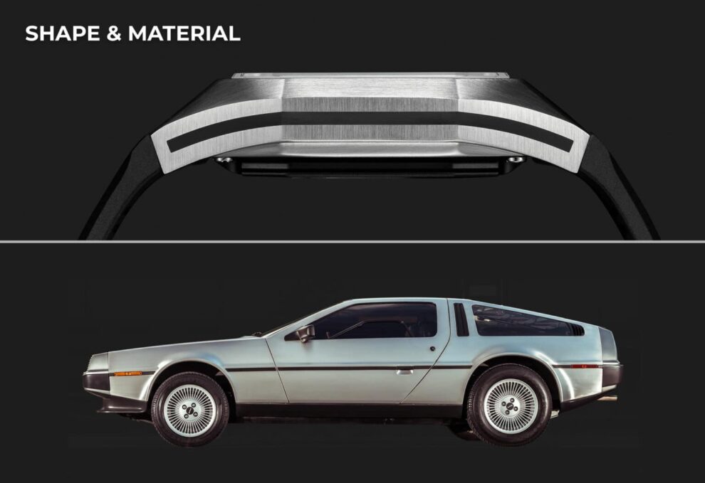 REC Watches SPX DeLorean : DMC-12 au poignet ! - AUTOMOTIV PRESS